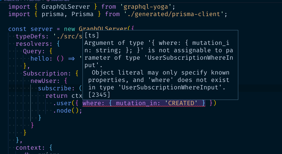 Prisma Client Swallows Errors Returned For Initial Subscription Requests · Issue 3317 · Prisma 9427