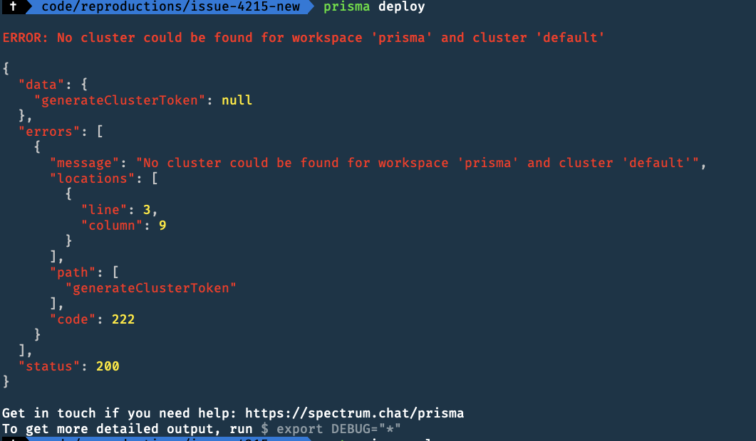 Prisma Cli Is Trying To Use Cloud Authentication For A Certain Local Url · Issue 4483 · Prisma