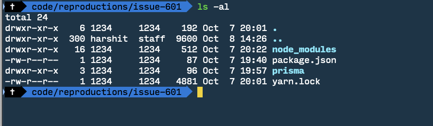 query-engine and migration-engine executable bit missing in Docker container · Issue #601 ...