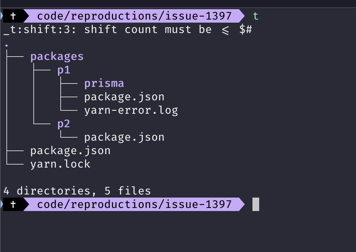 Prisma2 generate issue · Issue #1397 · prisma/prisma · GitHub
