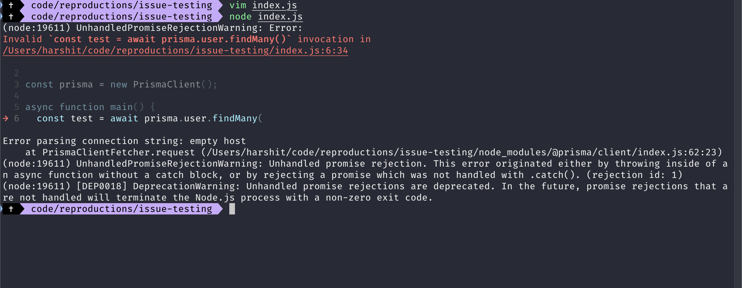 Unix Socket Connects Fail For Postgres · Issue 437 · Prisma Prisma Client Js · Github