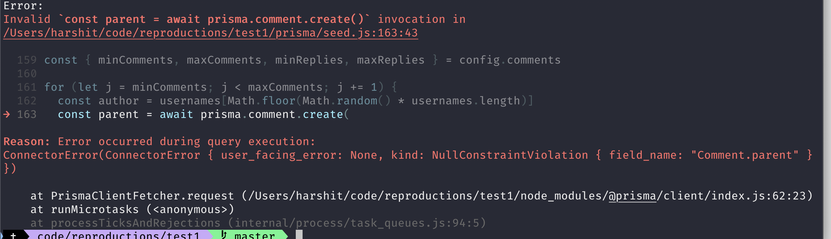 Self Referential Relations Attempted To Serialize Scalar With Non Scalar Compatible Type List