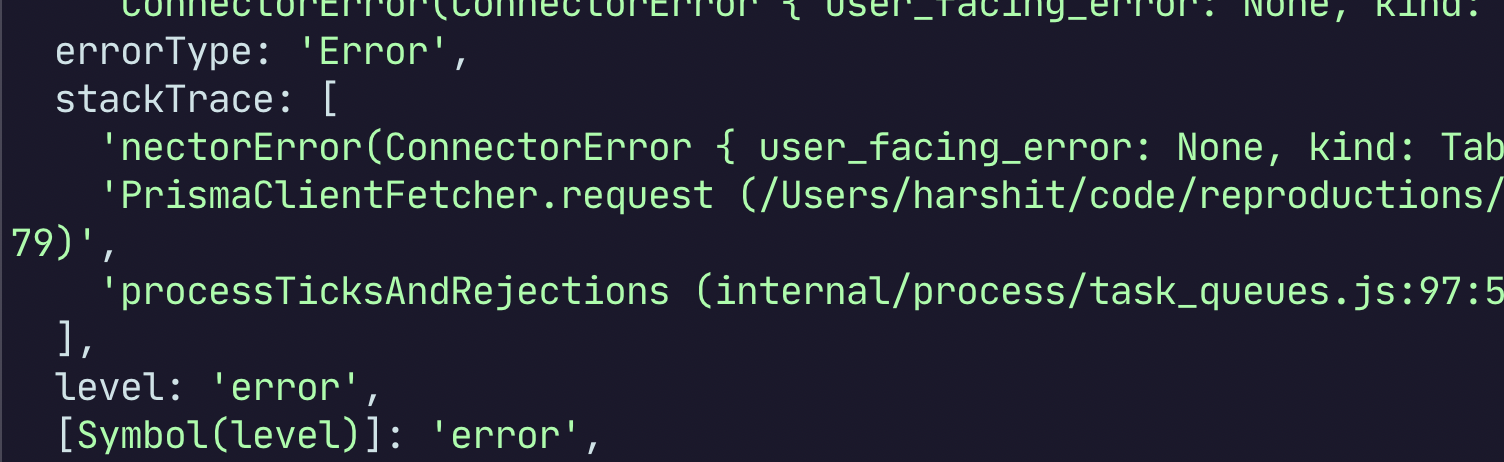 `netlify dev` cuts off part of error message in stacktrace · Issue ...