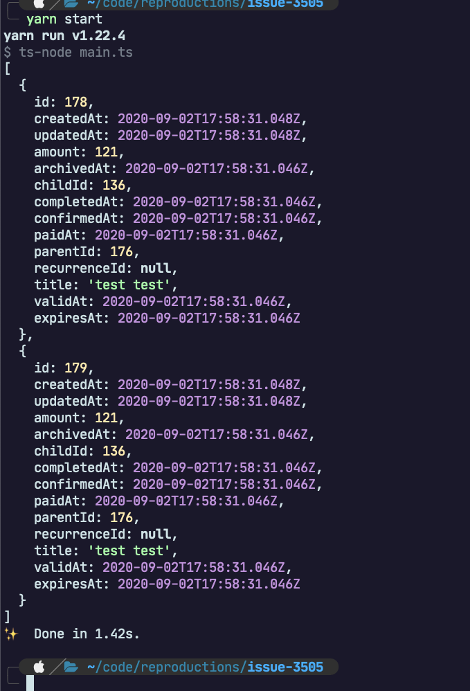 Cursor Pagination not returning expected results · Issue #3505 · prisma ...