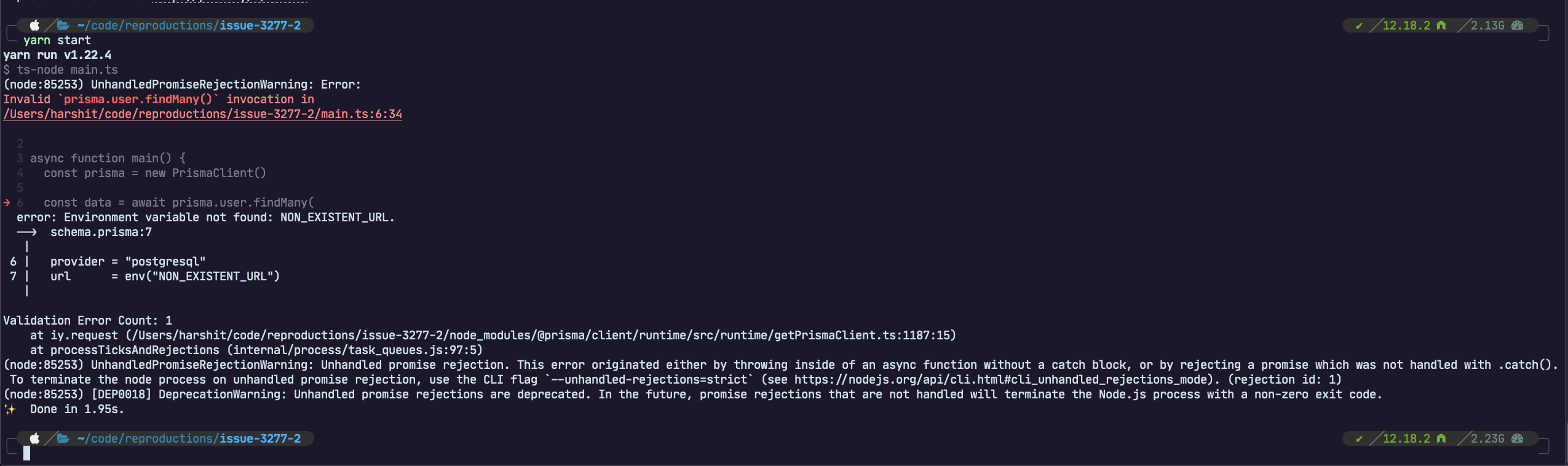 Error regarding DATABASE_URL protocol · Issue #3277 · prisma/prisma · GitHub
