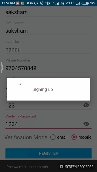 Password and Confirm Password not checked before submiting Signing Up · Issue #699 · openMF ...