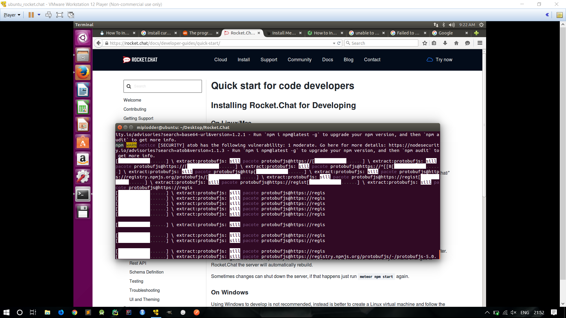 Setting Up Rocketchat On Local Device · Issue 10964 · Rocketchat