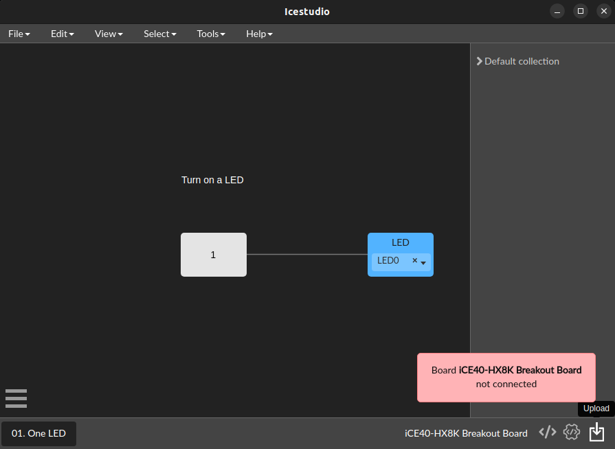 icestudio couldn't upload successfully to Lattice iCE40-HX8K Breakout Board in Ubuntu 22.04 ...