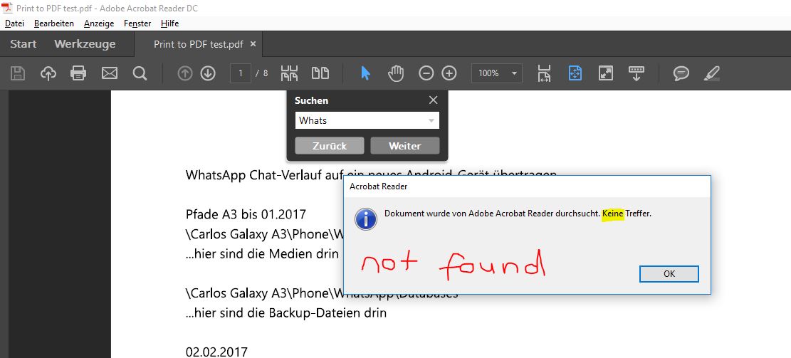 Printed PDF Note - no Find-function , no Copy-Paste · Issue #532 · Automattic/simplenote ...
