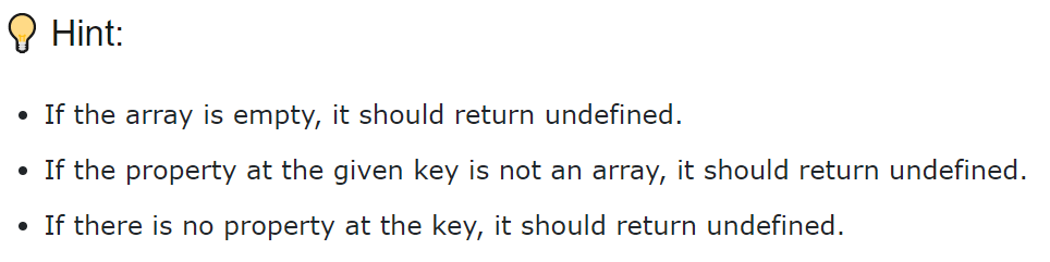 Exercise 108 (getSmallestElementAtProperty) · Issue #472 · learnpack/learnpack · GitHub