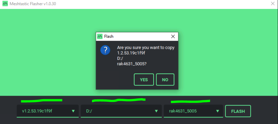 add some labels over the various options · Issue #26 · meshtastic/Meshtastic-gui-installer · GitHub