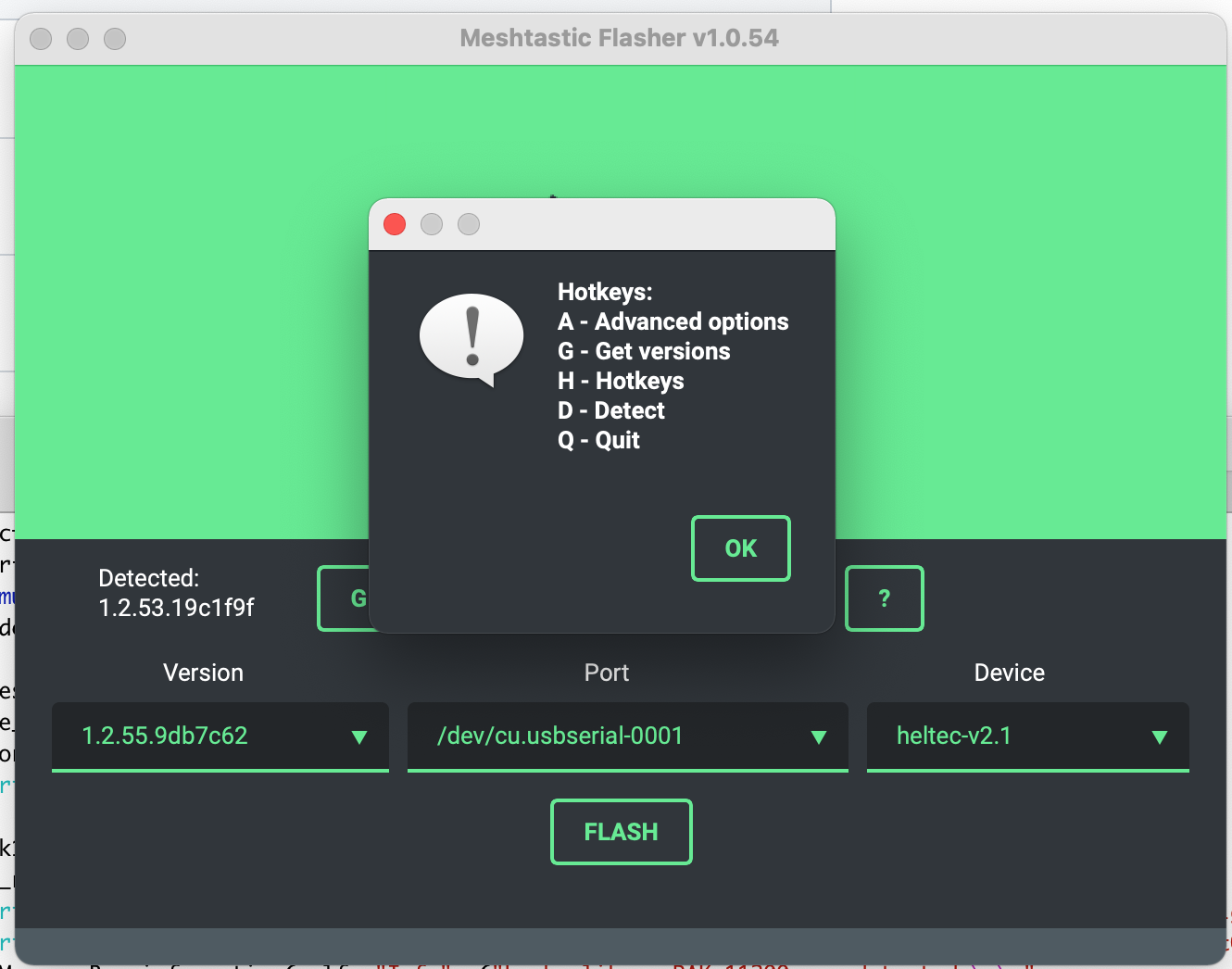 add help icon "?" on page · Issue #72 · meshtastic/Meshtastic-gui-installer · GitHub