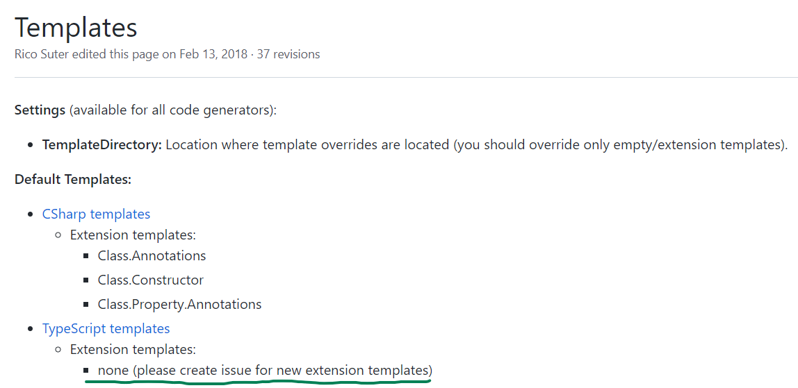 Typescript Client Please Add Empty Extension Template For Customizing Client · Issue 4046