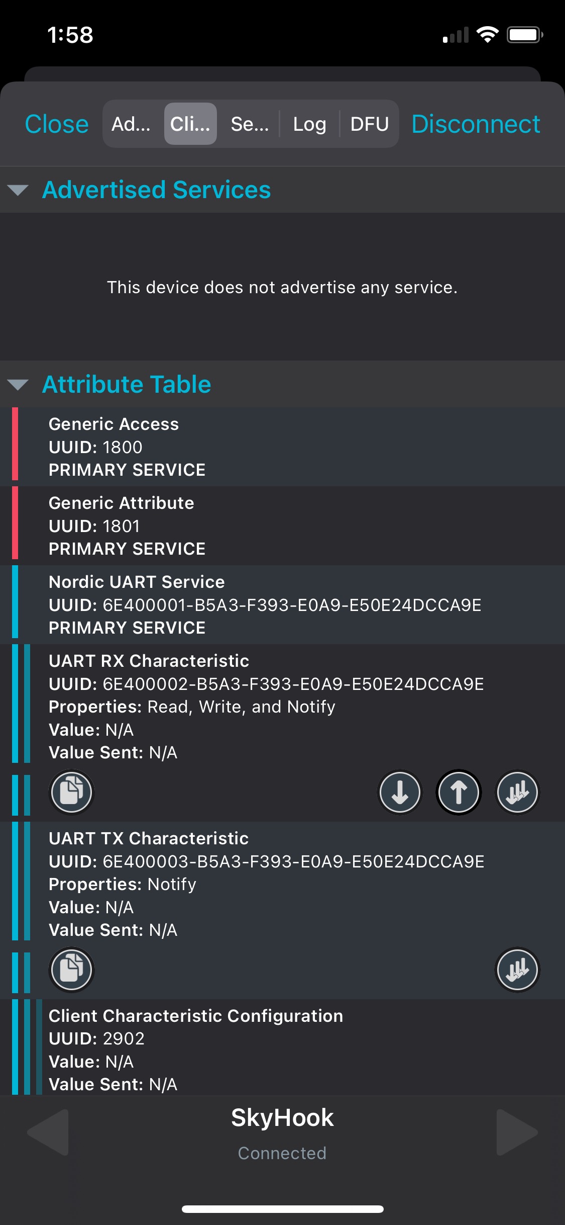 Platformexception The Attribute Could Not Be Found When Writing To Ble