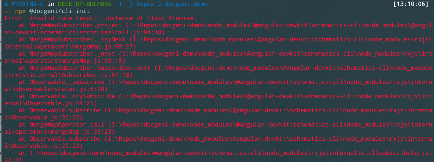 @docgeni/cli 现在不支持ng13吧？ · Issue #346 · docgeni/docgeni · GitHub