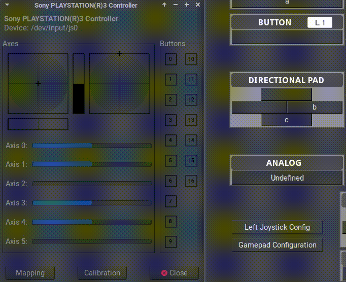 libonepad-legacy does not recognize axis 4 or above · Issue #3243 ...