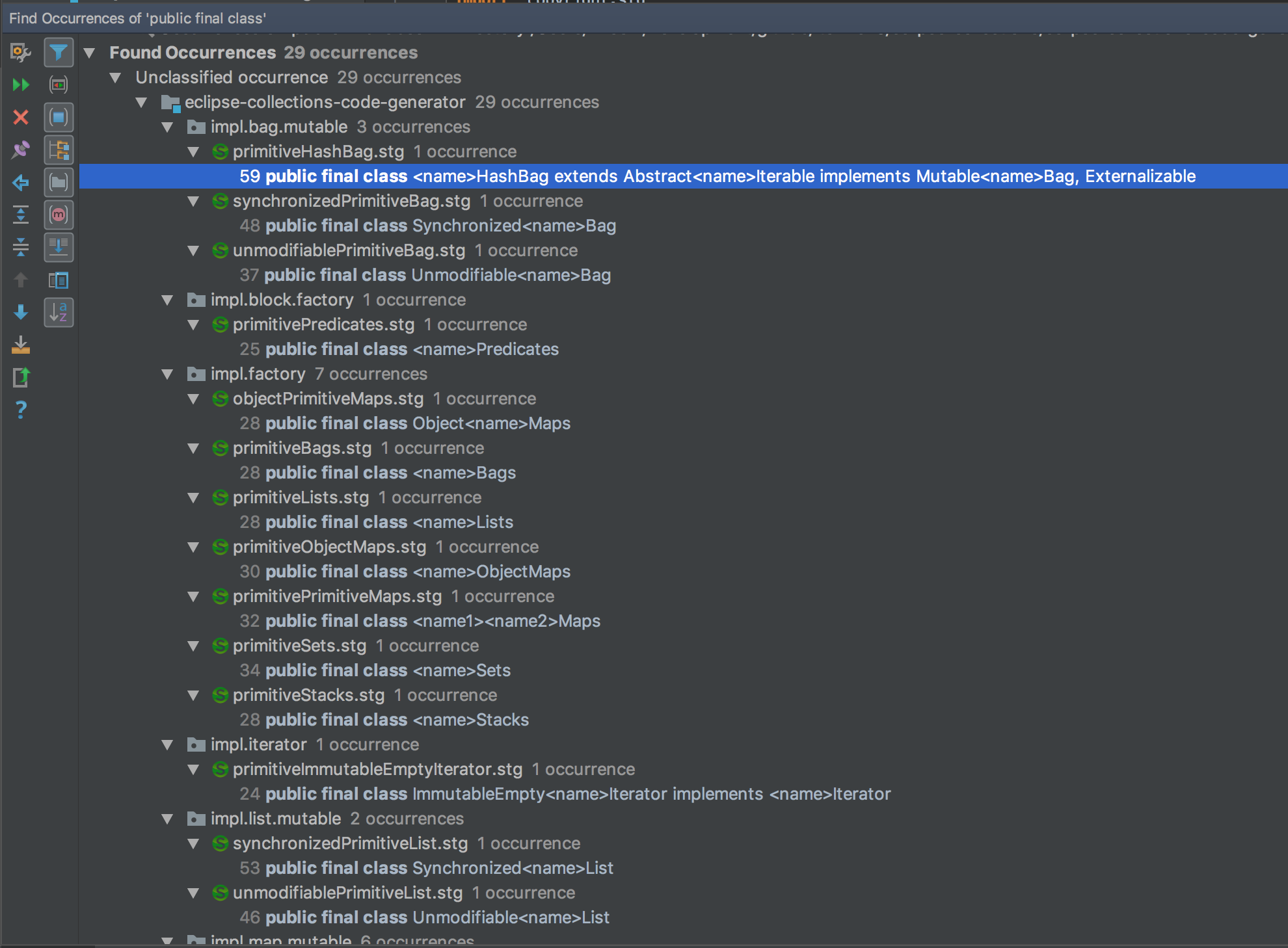 Make primitive classes non-final. · Issue #459 · eclipse-collections/eclipse-collections · GitHub