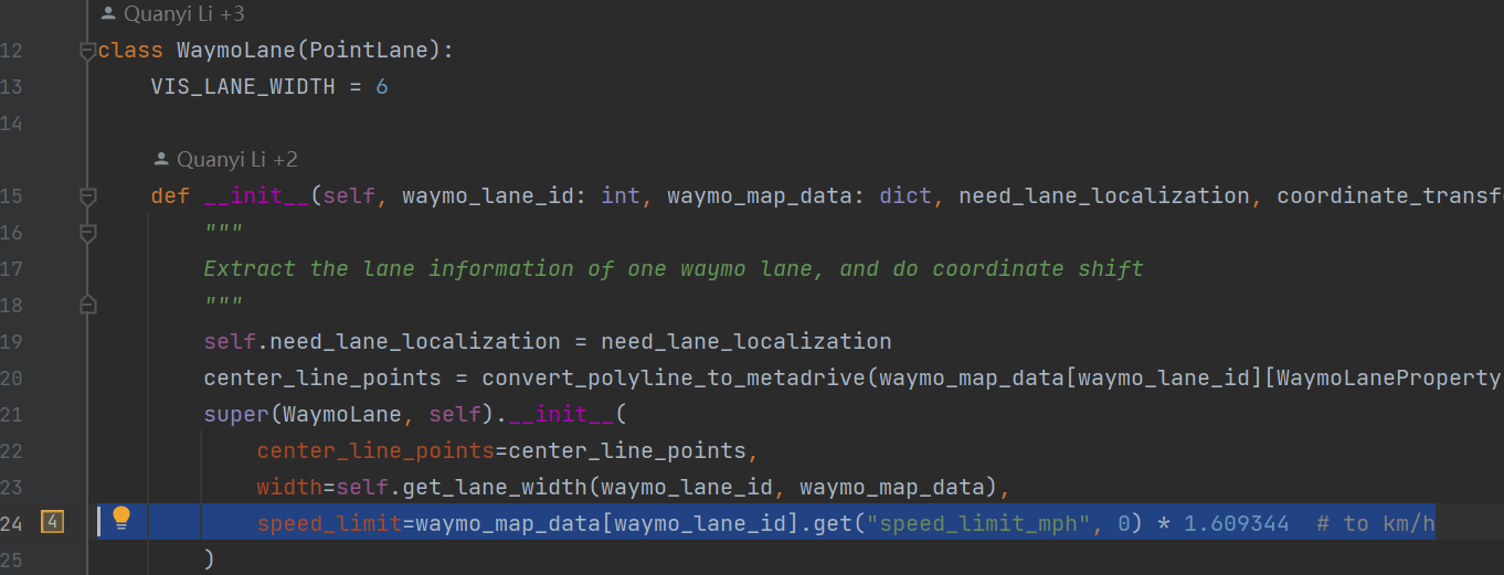 speed_limit_mph is a metadata stored in Waymo map features. · Issue #386 · metadriverse ...