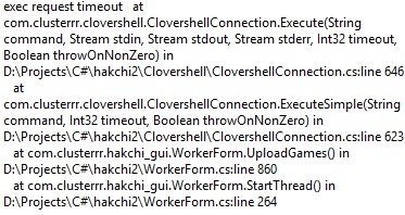 error on uploading new games · Issue #472 · ClusterM/hakchi2 · GitHub