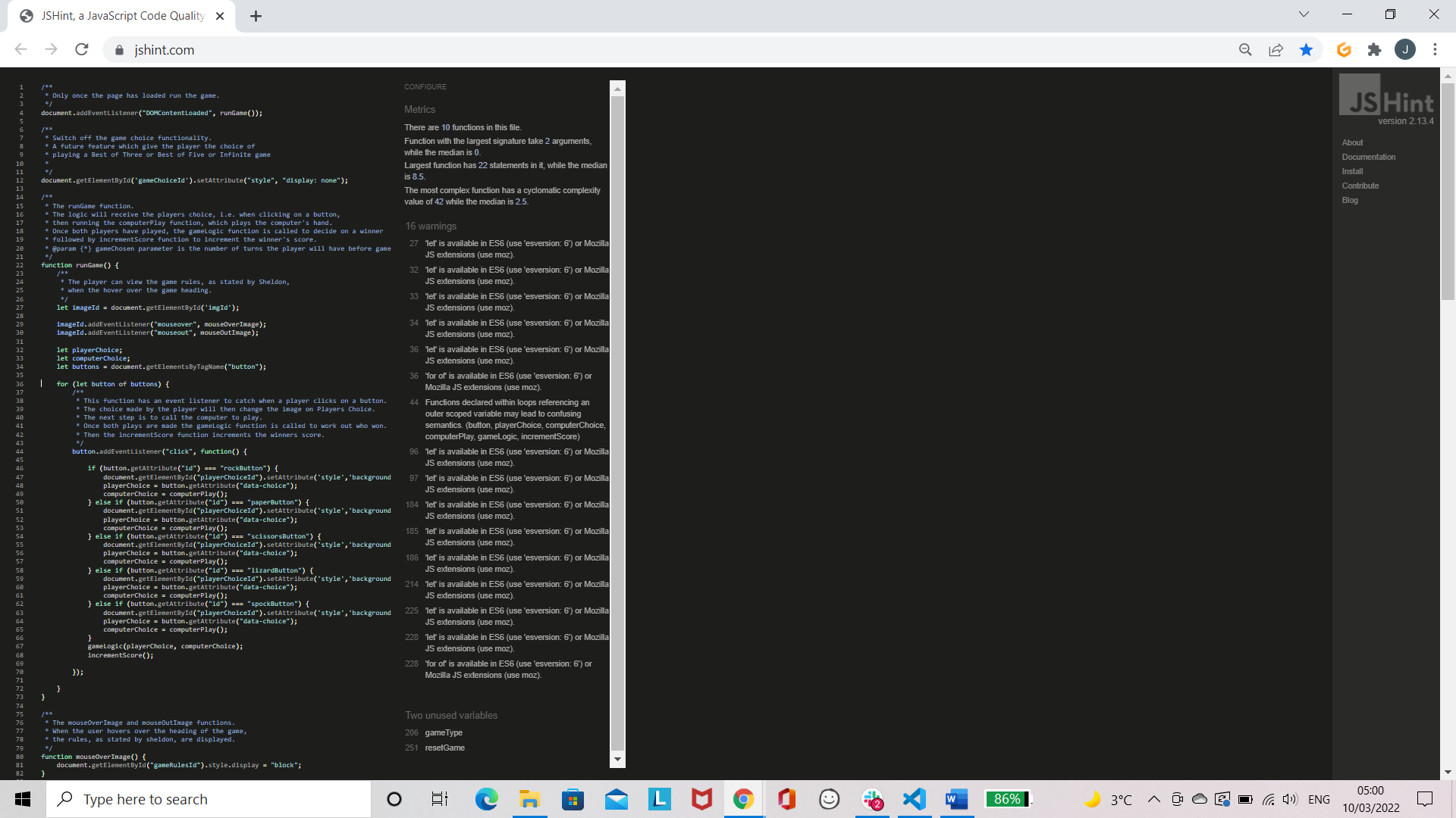 GitHub - Code-Institute-Submissions/rock-paper-scissors-lizard-spock-18: A game to assist the ...