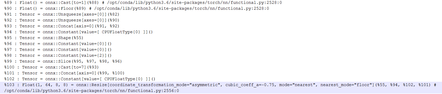 F.interpolate() cannot be successfully converted to ONNX/TensorRT · Issue #32110 · pytorch ...