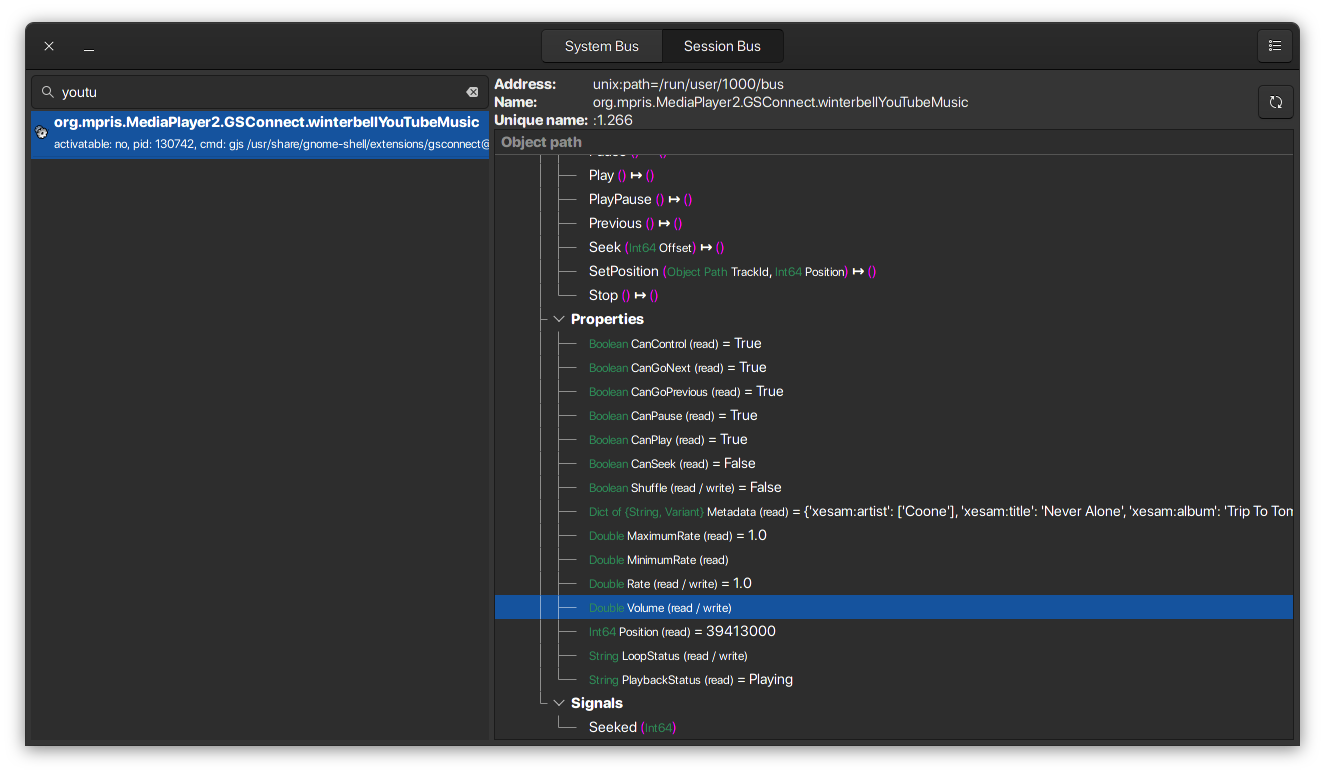 Volume control using MPRIS is broken · Issue #1067 · GSConnect/gnome ...