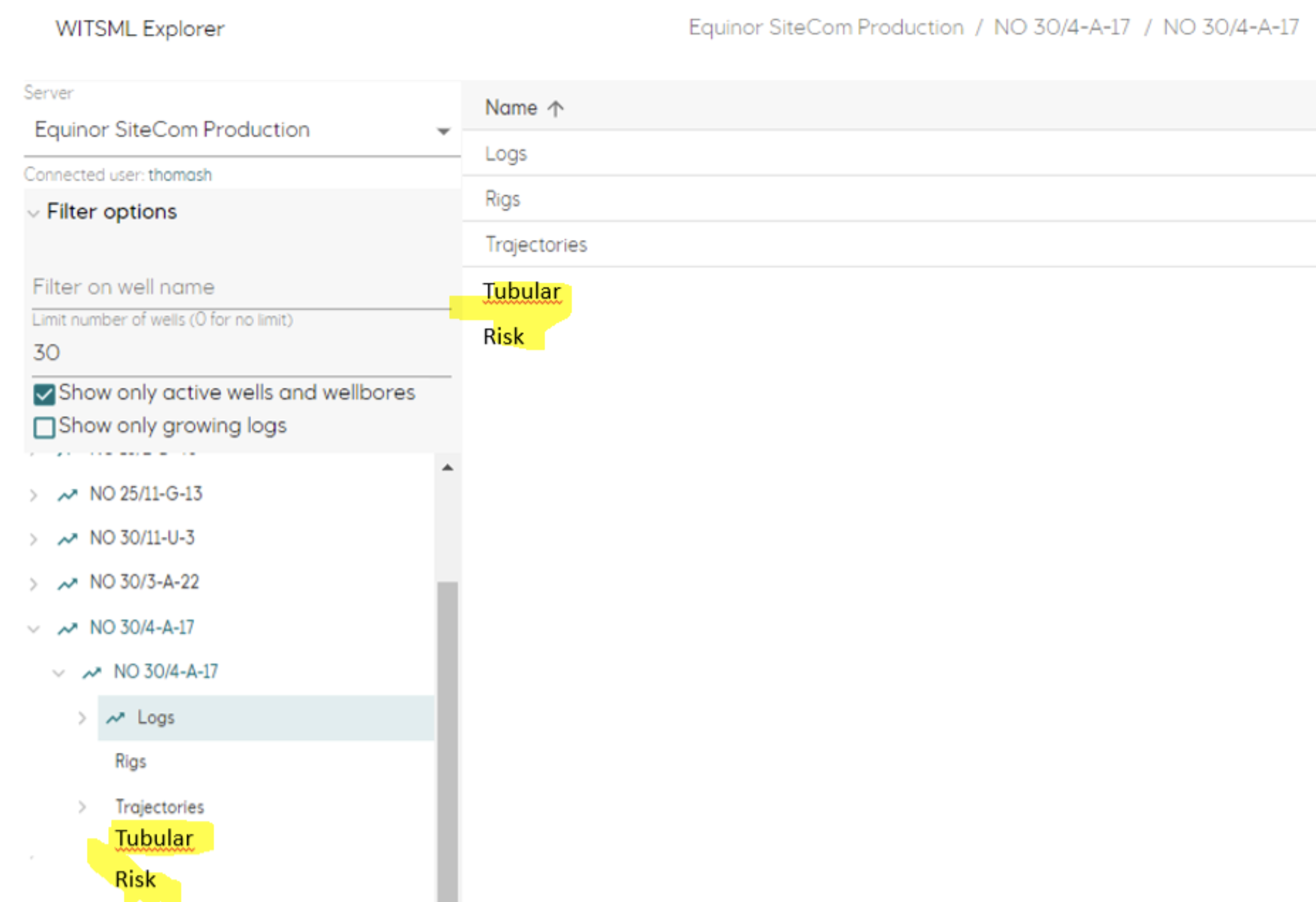 User story: Tubular Object - Frontend View · Issue #149 · equinor ...