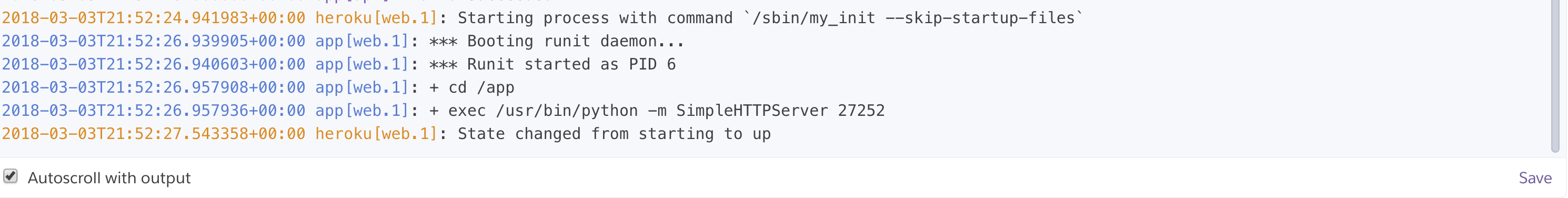 "seteuid: Operation not permitted" log spam on Heroku docker · Issue #475 · phusion/baseimage ...