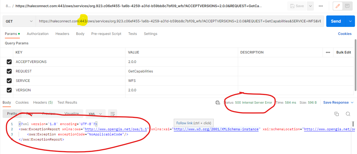 Could not create envelope for feature type: {http://inspire.ec.europa.eu/schemas/sd/4.0 ...