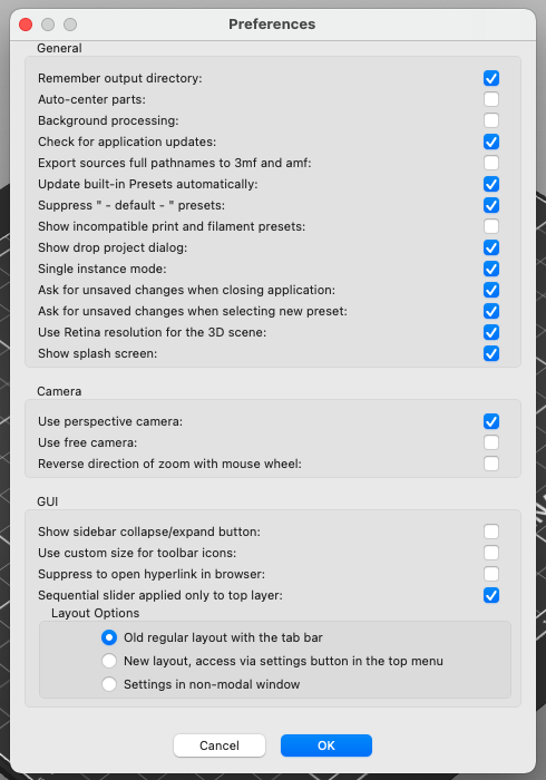 UX request - Improvements to the settings-behavior and wording, e.g. "Open new instance" and ...