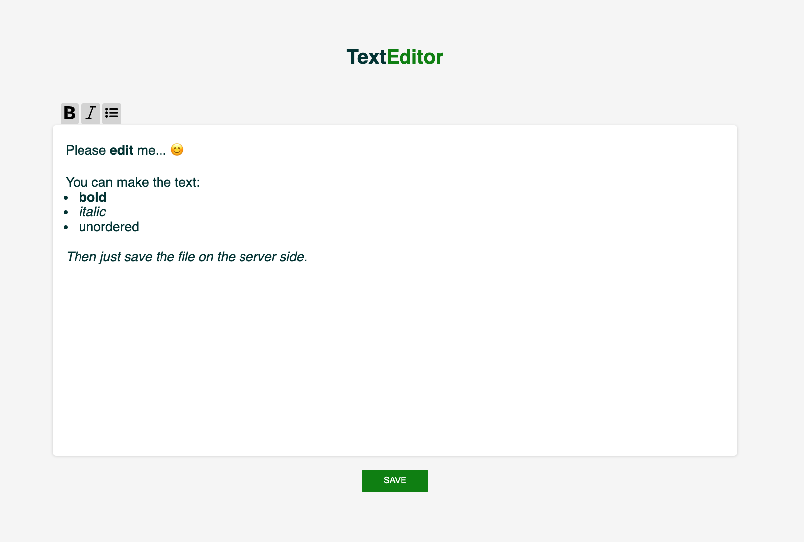 GitHub - MoSmie/TextEditor: Text Editor allows to style text and save file.
