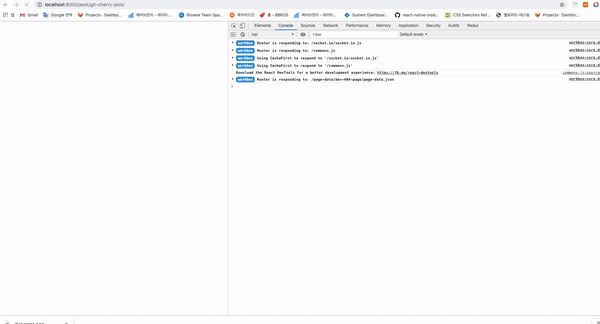 flickering continuously in development mode(only chrome browser ...