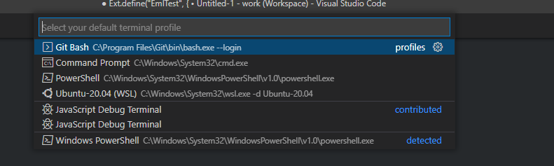 Terminal default profile is not respected · Issue #132845 · microsoft ...