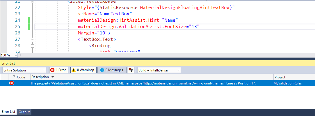 Add option to change the validation error message font size. · Issue #1217 ...