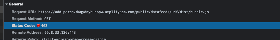 Access denied (status code 403) on static assets · Issue #3091 · aws-amplify/amplify-hosting ...