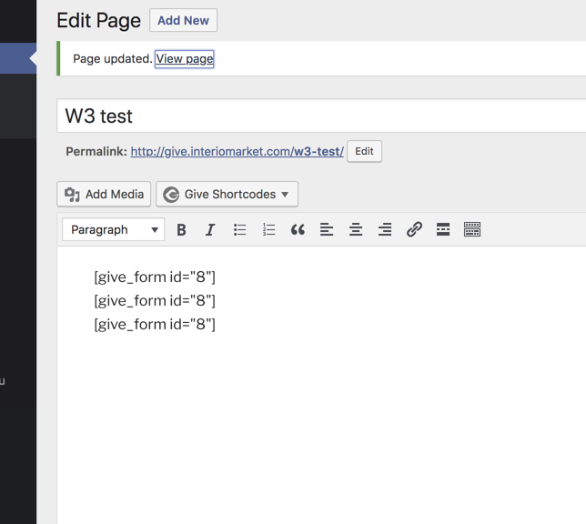 feat(form): ensure w3c validations for donation forms' ID to resolve ...