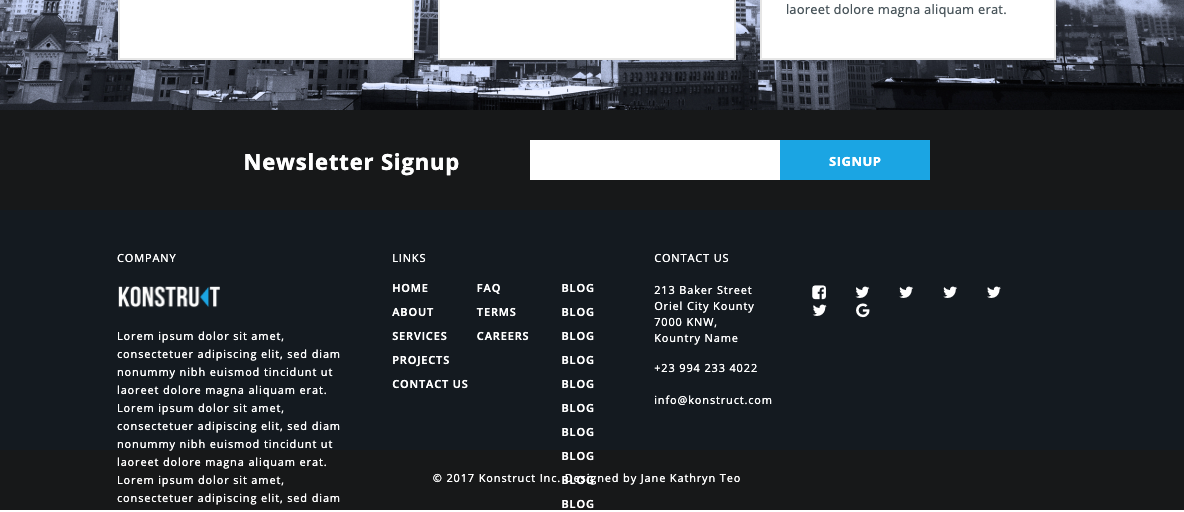 KONSTRUCT: footer bugs · Issue #17 · qqzii/layouts--examples · GitHub