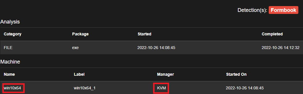 CapeV2 Azure Machinery / Windows 10 - No detection · Issue #1220 · kevoreilly/CAPEv2 · GitHub