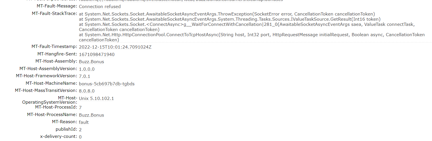 Not getting full stack trace · MassTransit MassTransit · Discussion ...