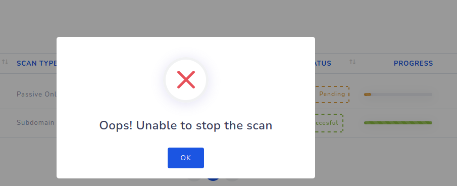 Can't stop scan · Issue #298 · yogeshojha/rengine · GitHub