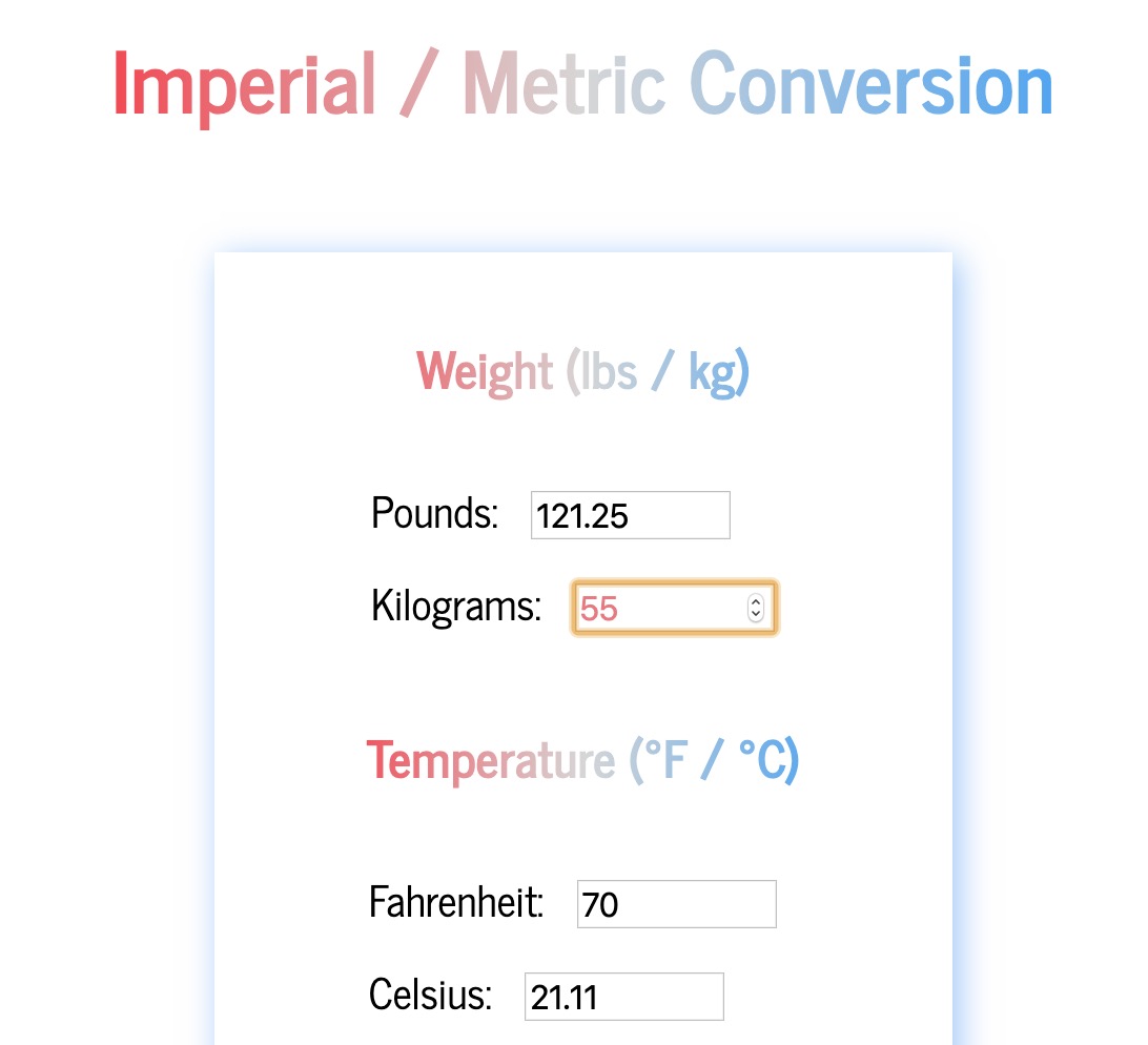 GitHub - dokinqs/imperial-system: unit converter (weight, temp, etc) v2