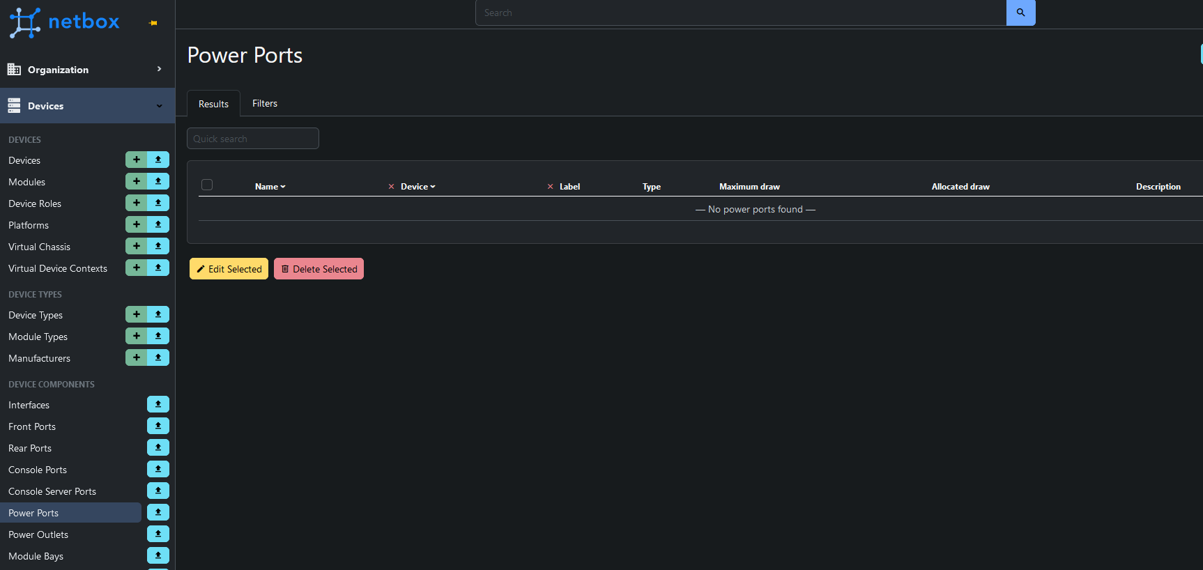 Feature Request Adding Power Consumption And Heat Disspation · Issue 13458 · Netbox Community 