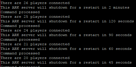 restart sequence error · Issue #802 · arkmanager/ark-server-tools · GitHub