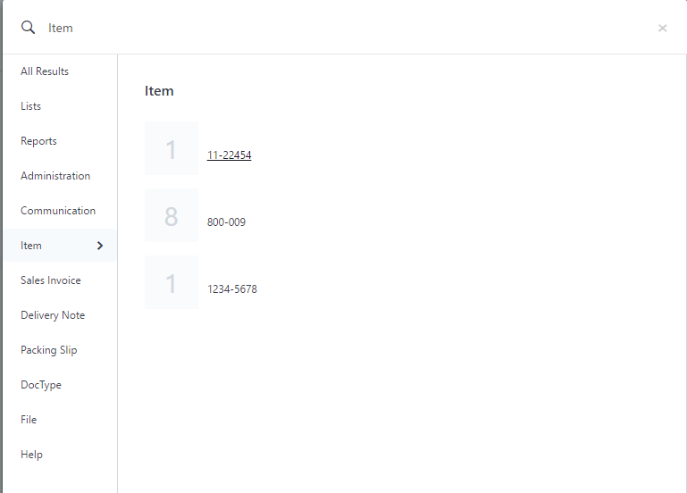 Global Search - Item_Code not working · Issue #8768 · frappe/erpnext ...
