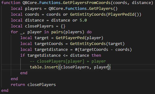 [bug] · Issue 218 · Qbcore Framework Qb Core · Github