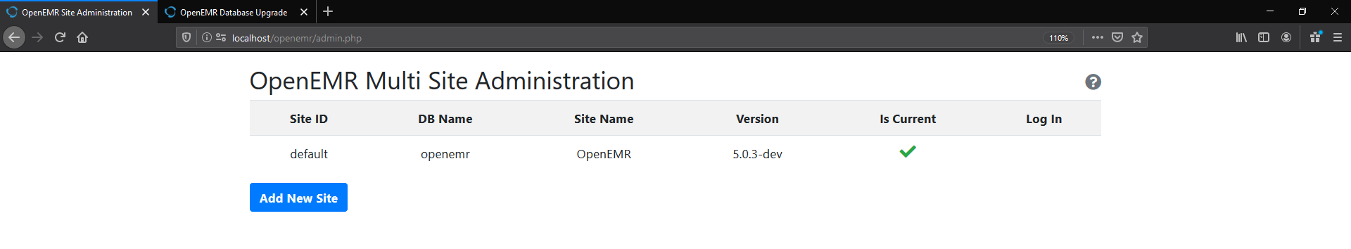 Feat #3595: Multi site administration and database by stu01509 · Pull Request #3596 · openemr ...
