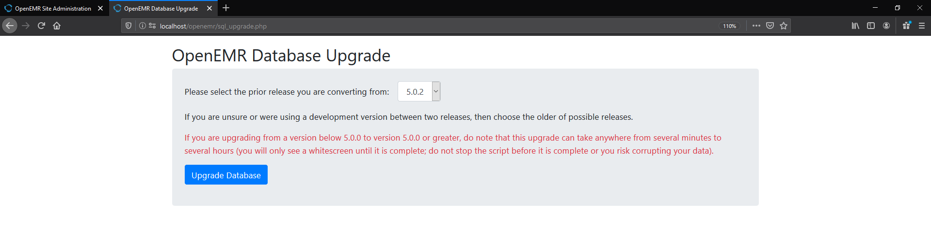 Feat #3595: Multi site administration and database by stu01509 · Pull Request #3596 · openemr ...