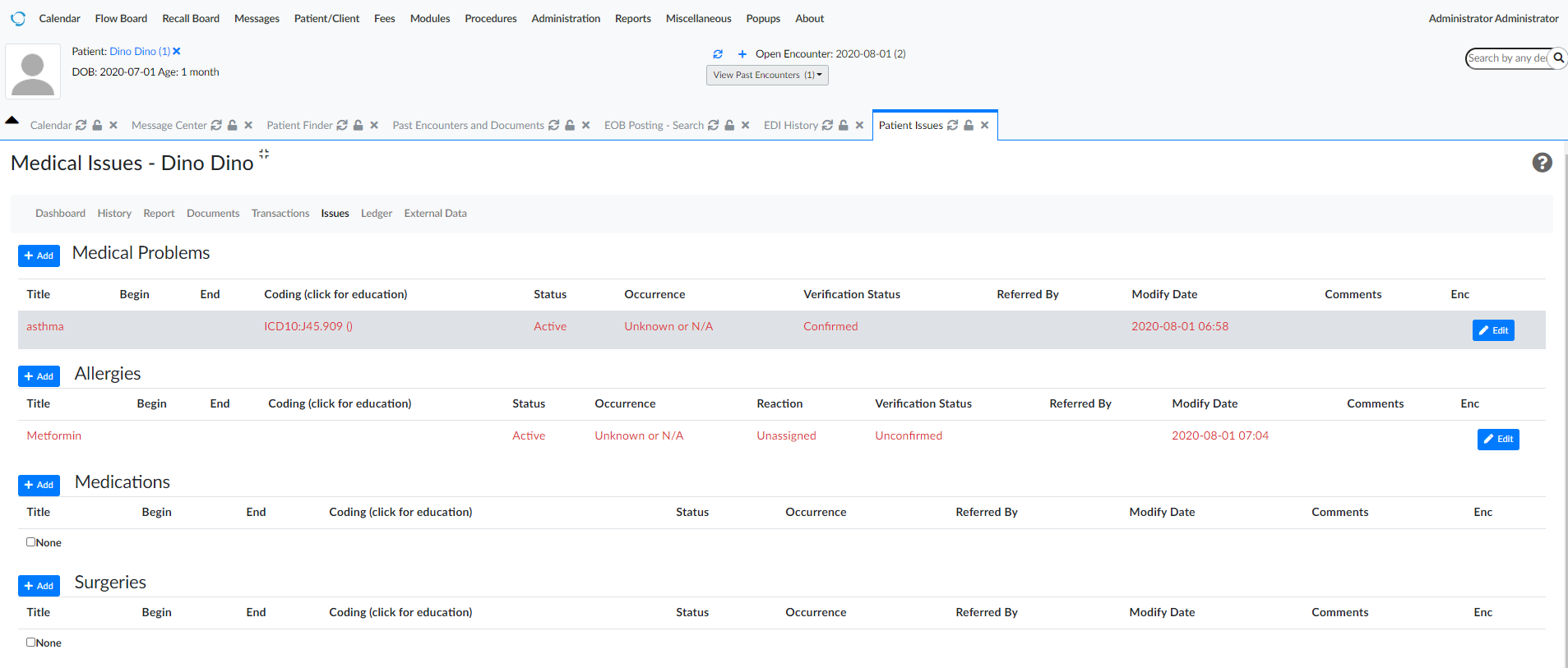 Refactor: refine the dashboard pages. by stu01509 · Pull Request #3803 · openemr/openemr · GitHub