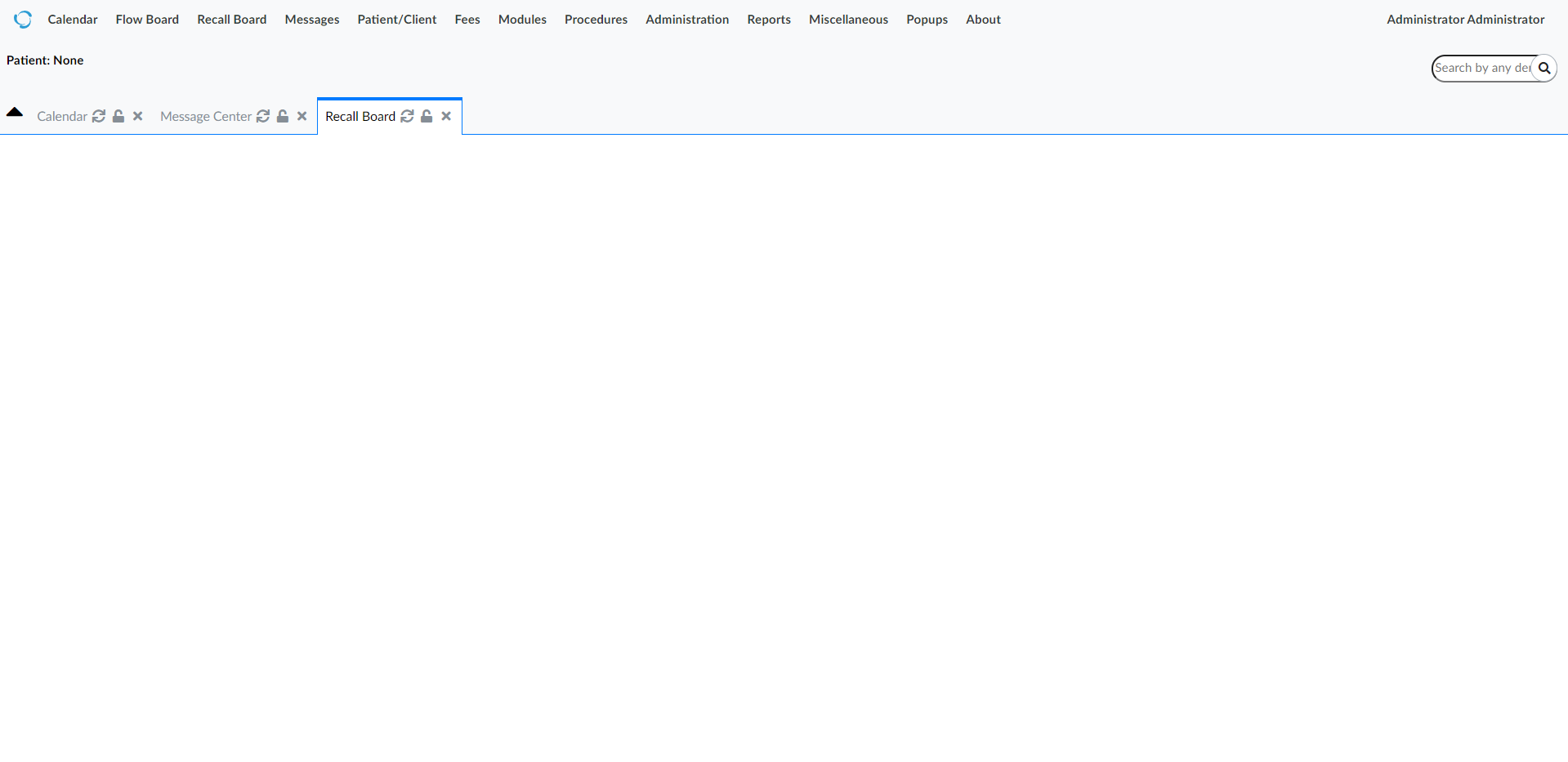 Bug: Recall Board toggle button disappear · Issue #3842 · openemr/openemr · GitHub