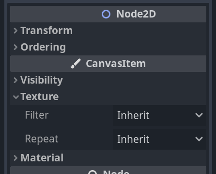 Godot 4.0: "Repeat" option missing for importing textures · Issue ...